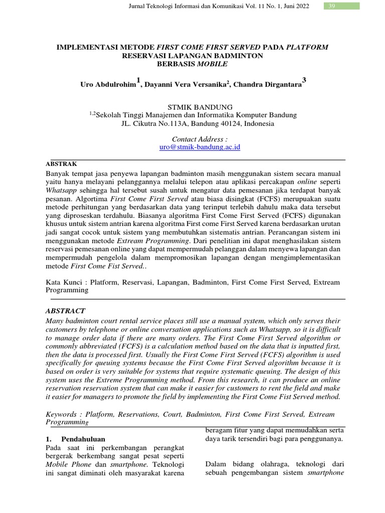 FCFS | PDF | Information Technology Management | Computing FCFS | PDF | Information Technology Management | Computing