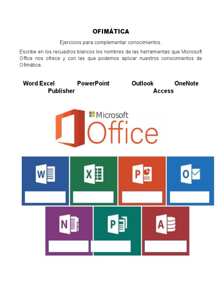Ejercicios Ofimática | PDF