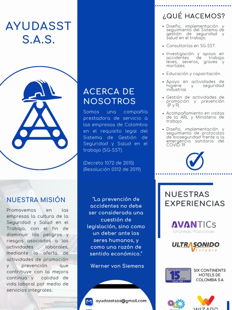 Brochure Ayudasst Sas | PDF | Finanzas y dinero