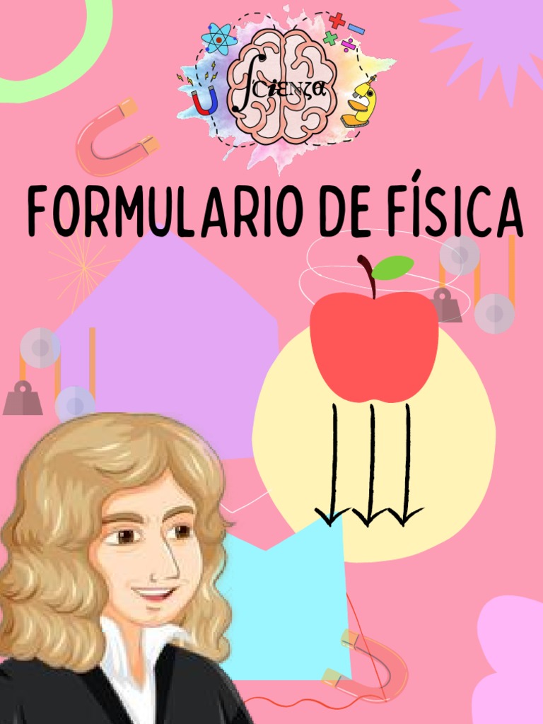 Formulario de Física | PDF | Cinemática | Corriente eléctrica