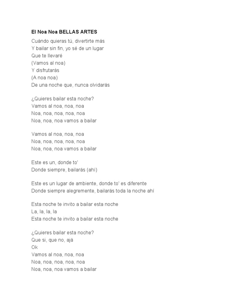 El Noa Noa BELLAS ARTES | PDF