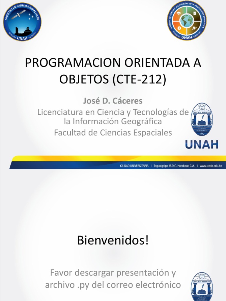 Introducción a POO para Estudiantes | PDF | Lenguaje de programación ...