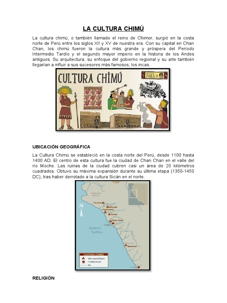 Cultura Chimú: Historia y Legado | PDF