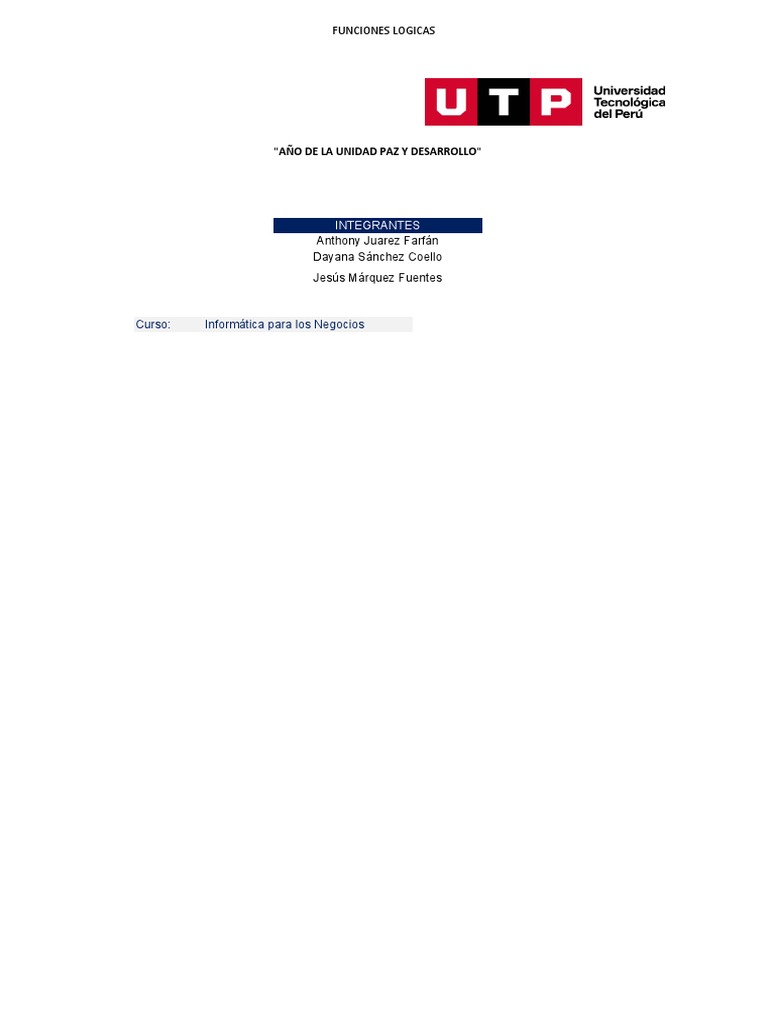 TRABAJO GRUPAL - Informatica | PDF | Matemáticas