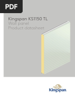 Kingspan KS1000 FF KS1000 FF Strong Product Data Sheet: Roof Panel With K-Roc® Mineral Wool ...