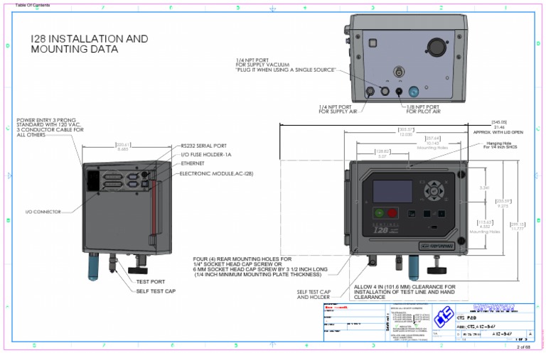 CTS Sentinel I28 Installation Guide | PDF | Electrical Connector ...