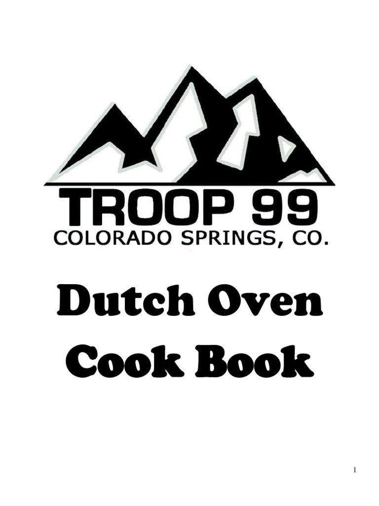 Troop 99 Dutch Cookbook | PDF | Sausage | Grilling