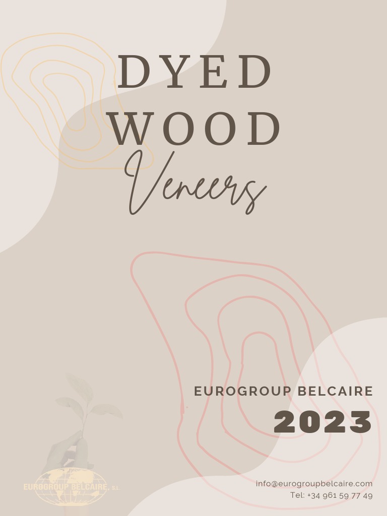 Dyed-Venners-Catalog-2023-Eurogroup-Belcaire | PDF | Wood | Woodworking