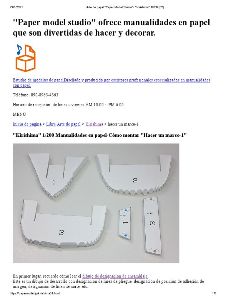 Kirishima Instructivo 01 | PDF