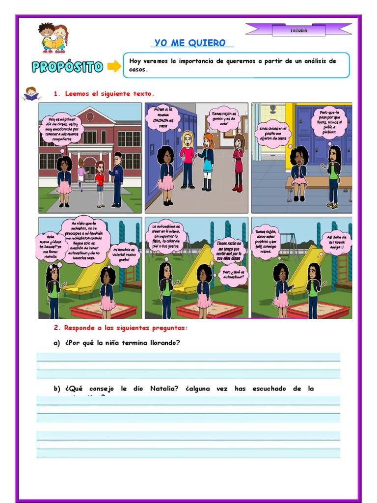 TUTORIA YO ME QUIERO | PDF
