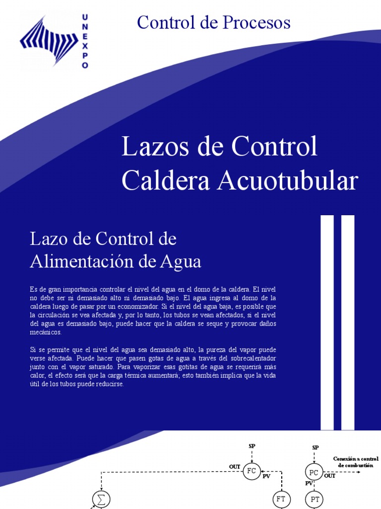Lazos de Control PID | PDF | Vapor | Agua