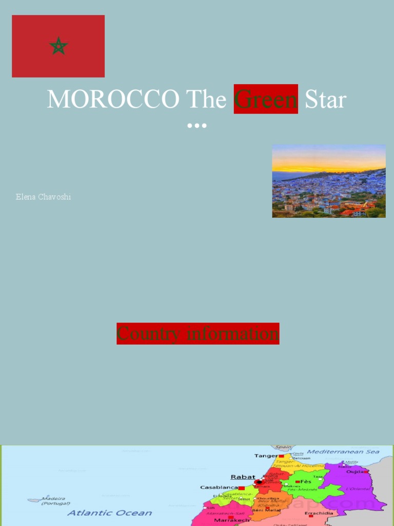 Morocco The Star: Green | PDF | Morocco | Mosque