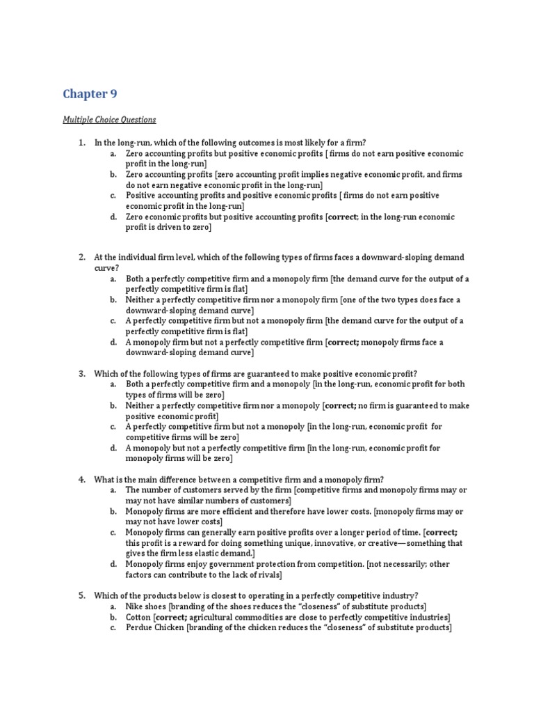EOC MC Problems Chapters 9 12 | PDF | Exchange Rate | Currency Appreciation And Depreciation