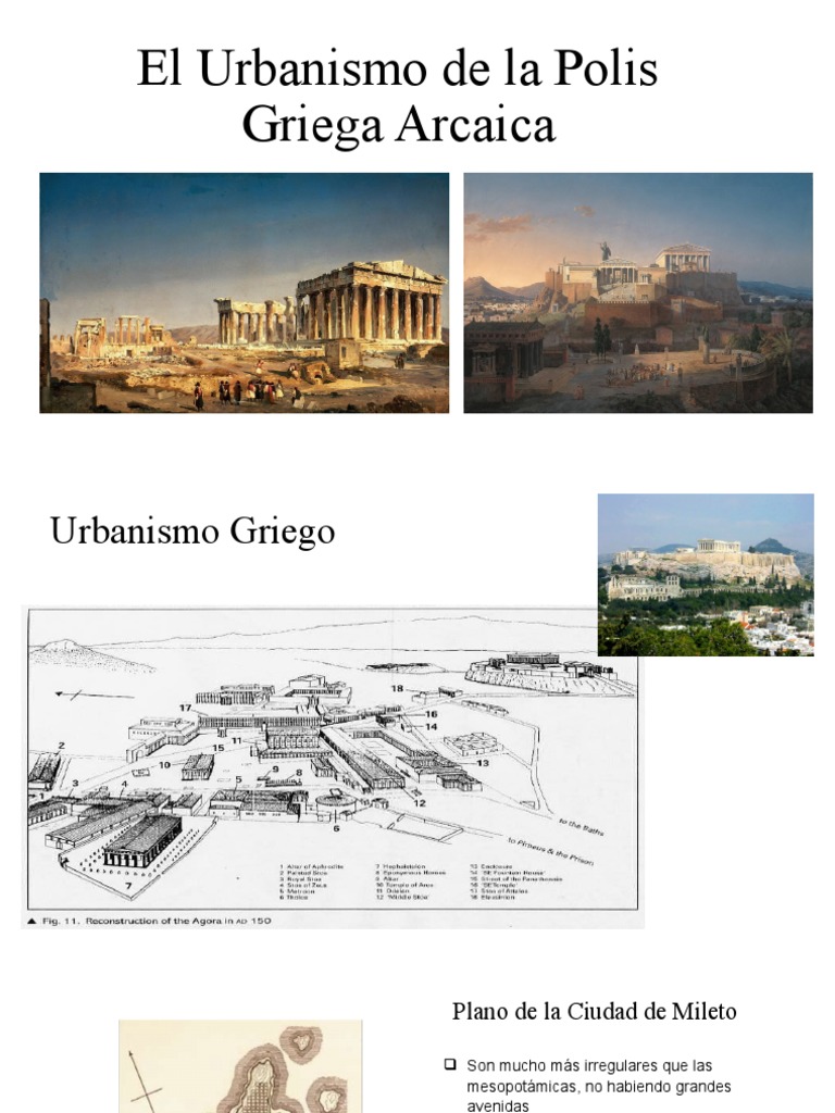 El Urbanismo de La Polis Griega Arcaica | PDF | Antigua Grecia ...