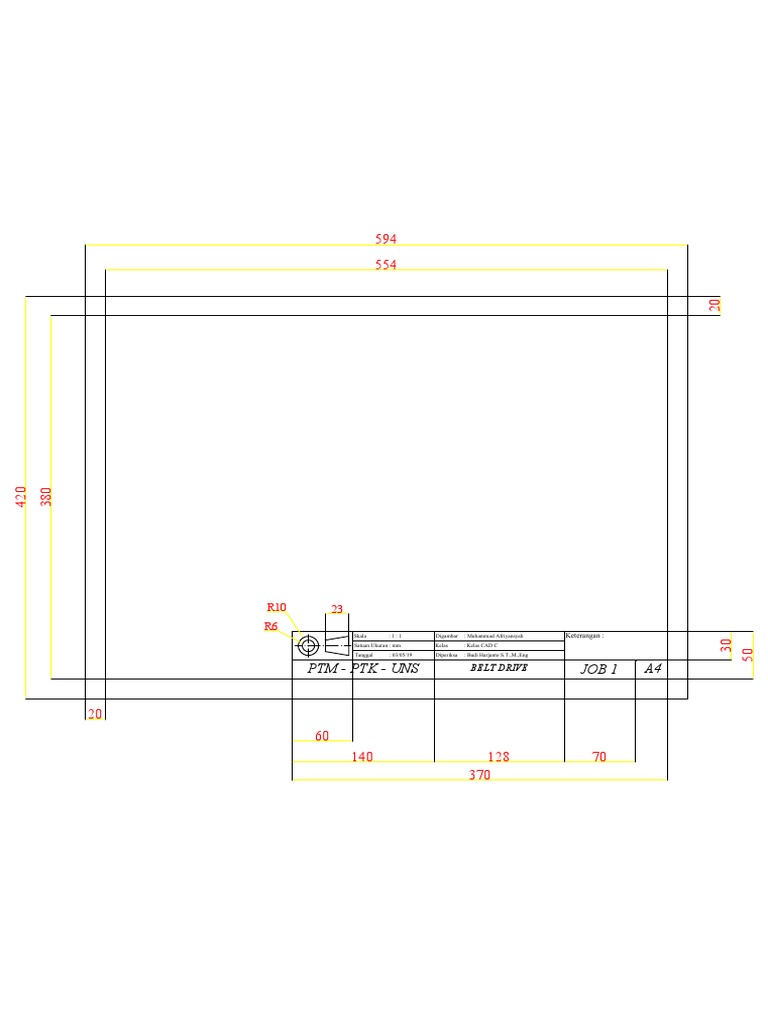 UKURAN ETIKET CAD 1 | PDF
