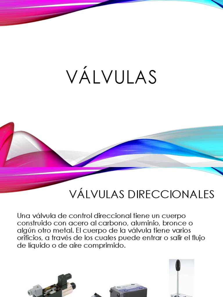 VÁLVULAS | PDF | Solenoide | Bomba