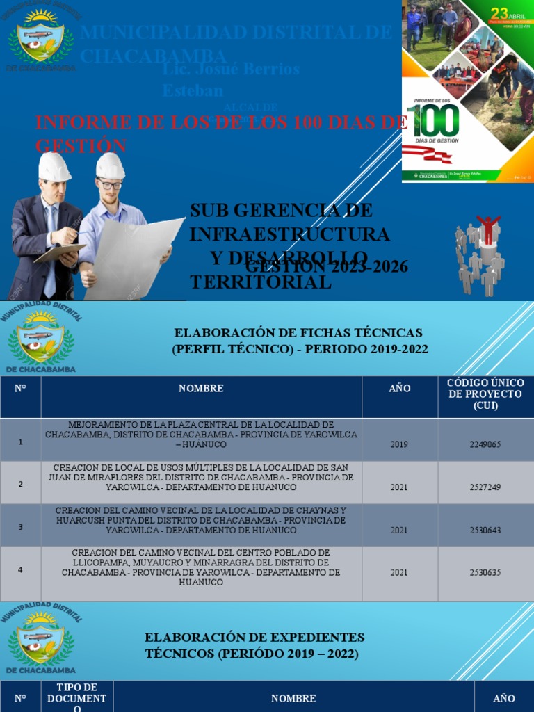 Sgidt de Chacabamba (Ok) | PDF | Agua y política | Economias