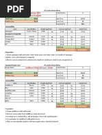 Kitchen Prep Sheet | PDF