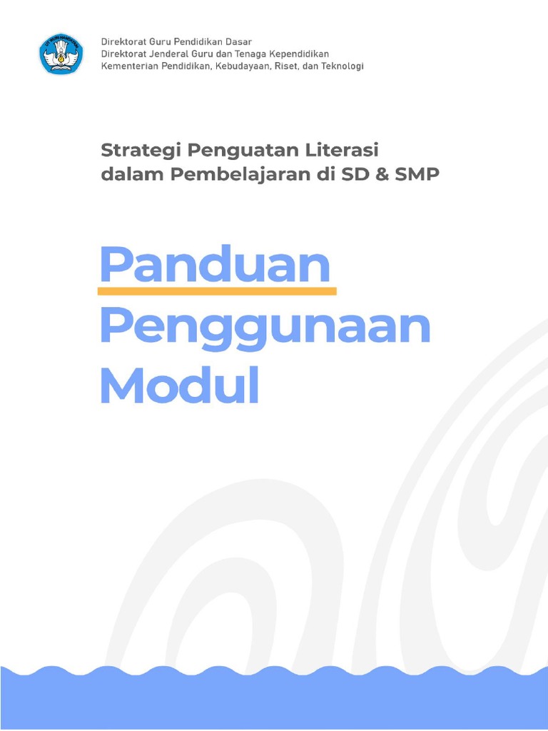FINAL Panduan Penggunaan Modul | PDF