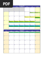 Annual Leave Schedule 2025 | PDF