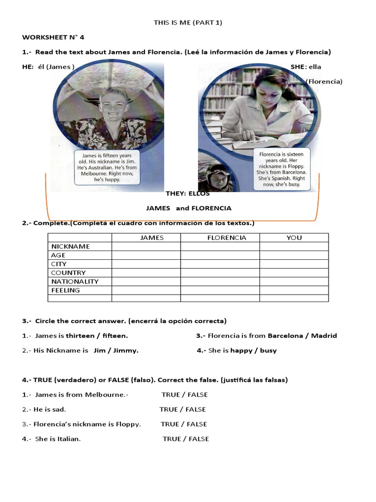 This Is Me (Part I) Secci (On 2 | PDF | Linguistics | Linguistic Morphology