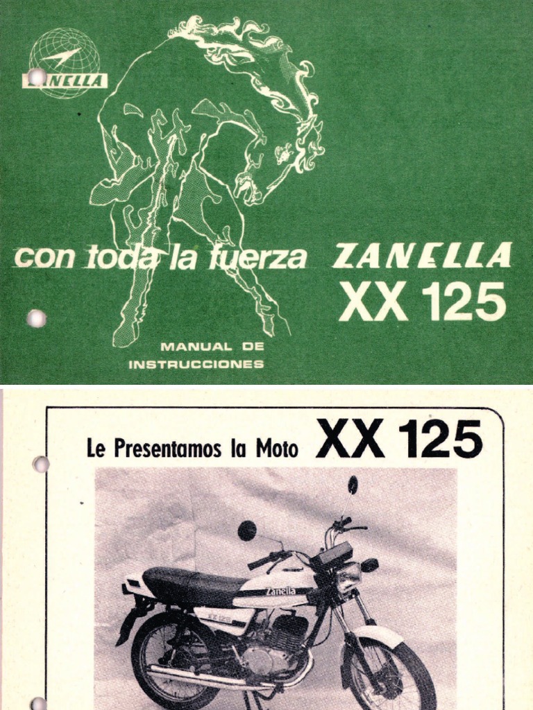 Zanella XX 125 | PDF