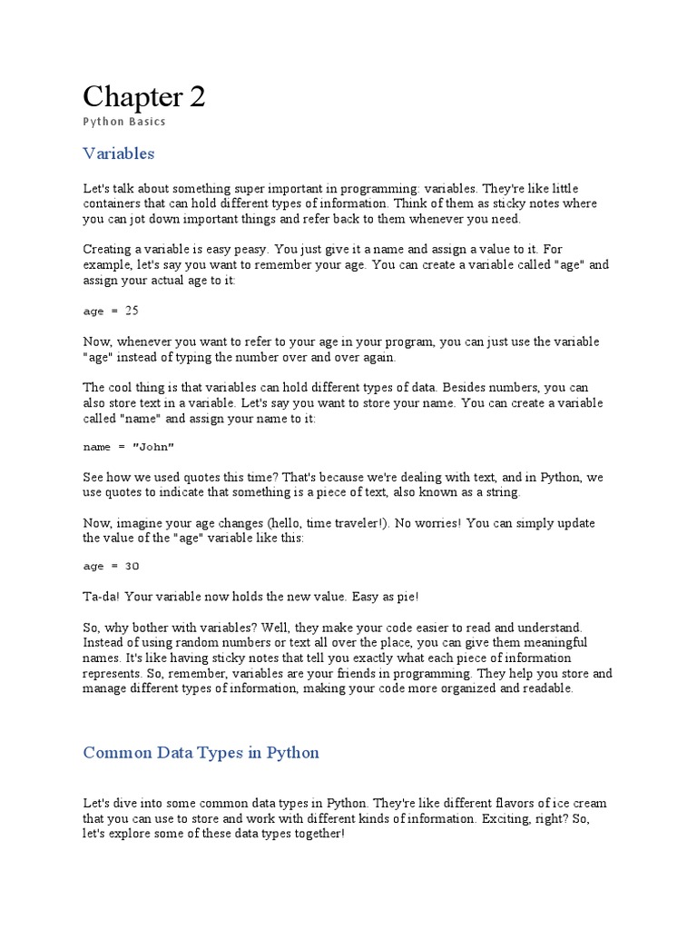 Python Basics Pdf Data Type Boolean Data Type 4082
