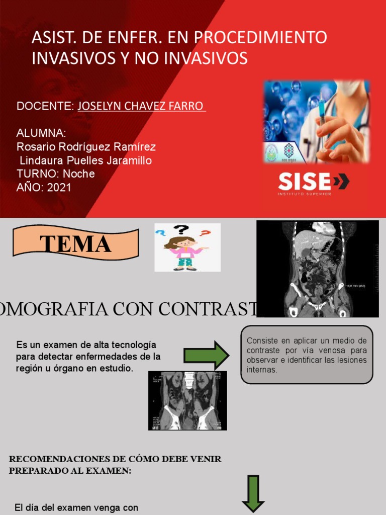 Tomografia Con Contraste - Abdomen | PDF | Ct Scan | Medicina CLINICA
