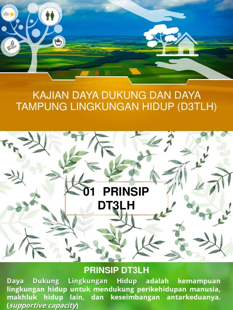 Daya Dukung Dan Daya Tampung Lingkungan Hidup | PDF
