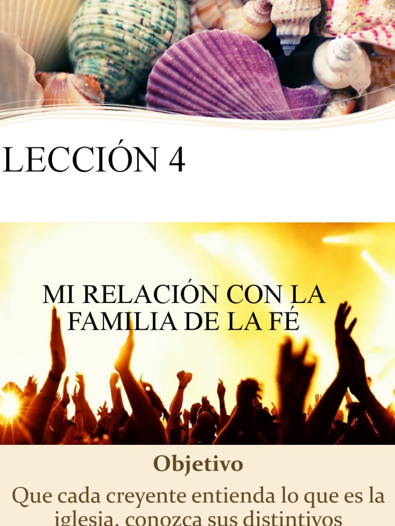 Lección 4 | PDF | Iglesia cristiana | Cristo (título)