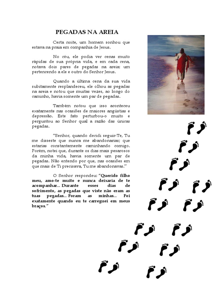 Pegadas Na Areia | PDF