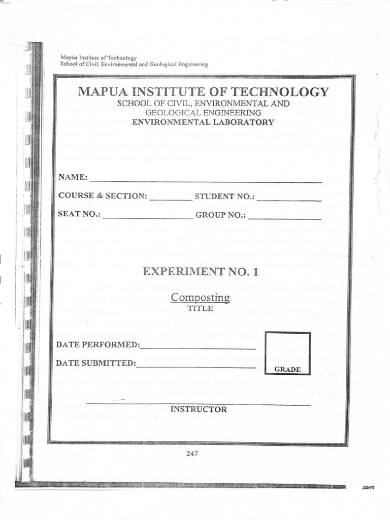 Lab Experiment Manual | PDF