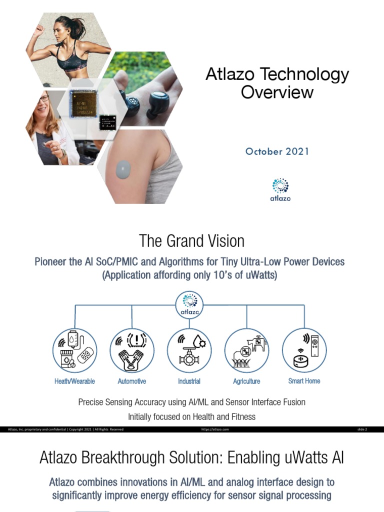 Atlazo Technology Applied Ventures Oct 2021 | PDF | Central Processing Unit | System On A Chip