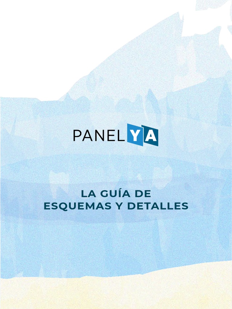 Guia Detalles PanelYA | PDF | Aislamiento térmico | Tornillo
