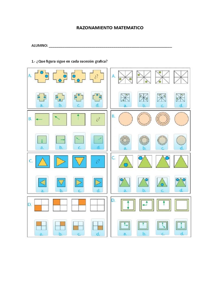 Razonamiento Matematico | PDF