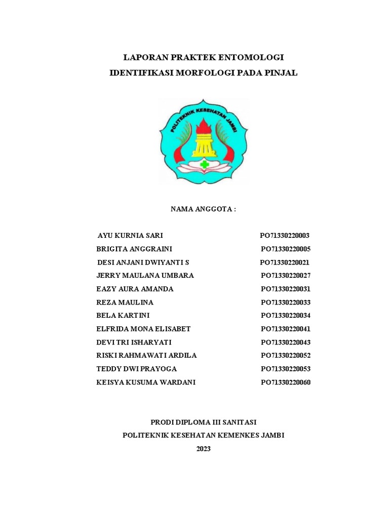Laporan Praktek Entomologi Pinjal | PDF