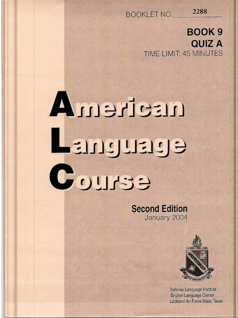 Alc Book 9 | PDF