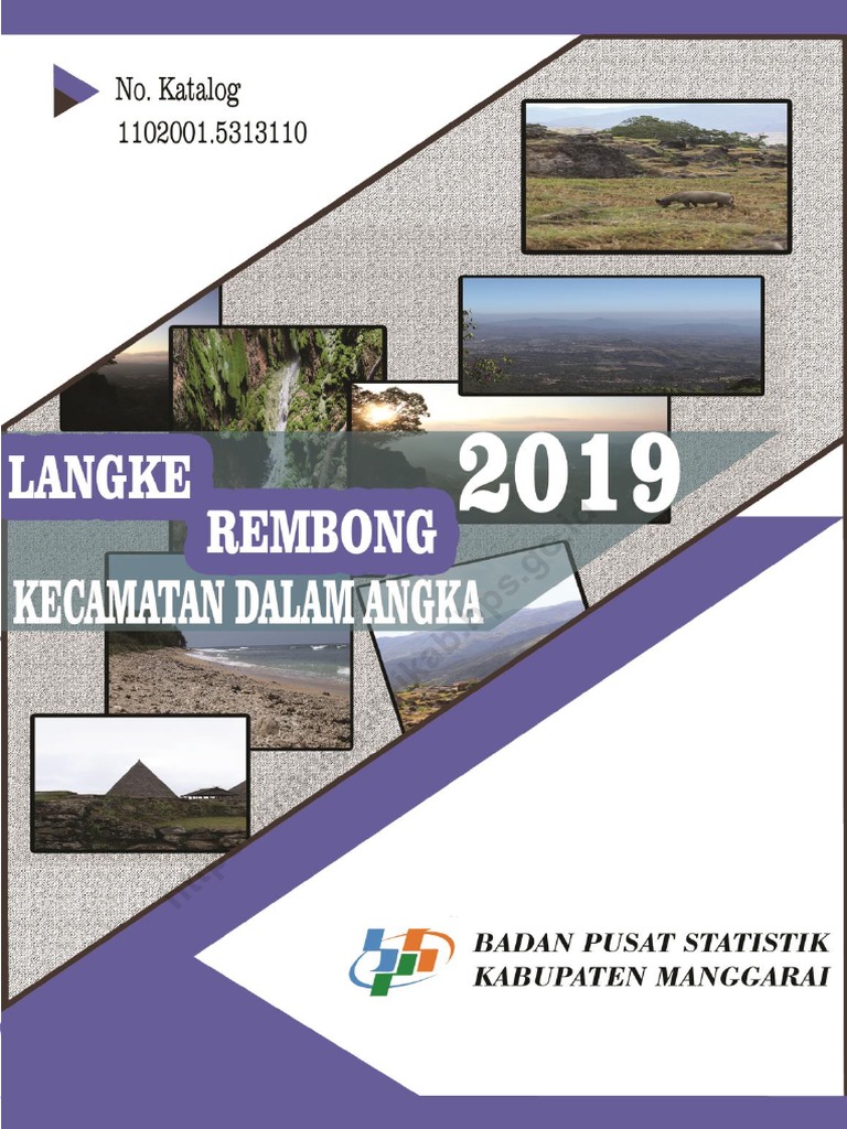 Kecamatan Langke Rembong Dalam Angka 2019 | PDF