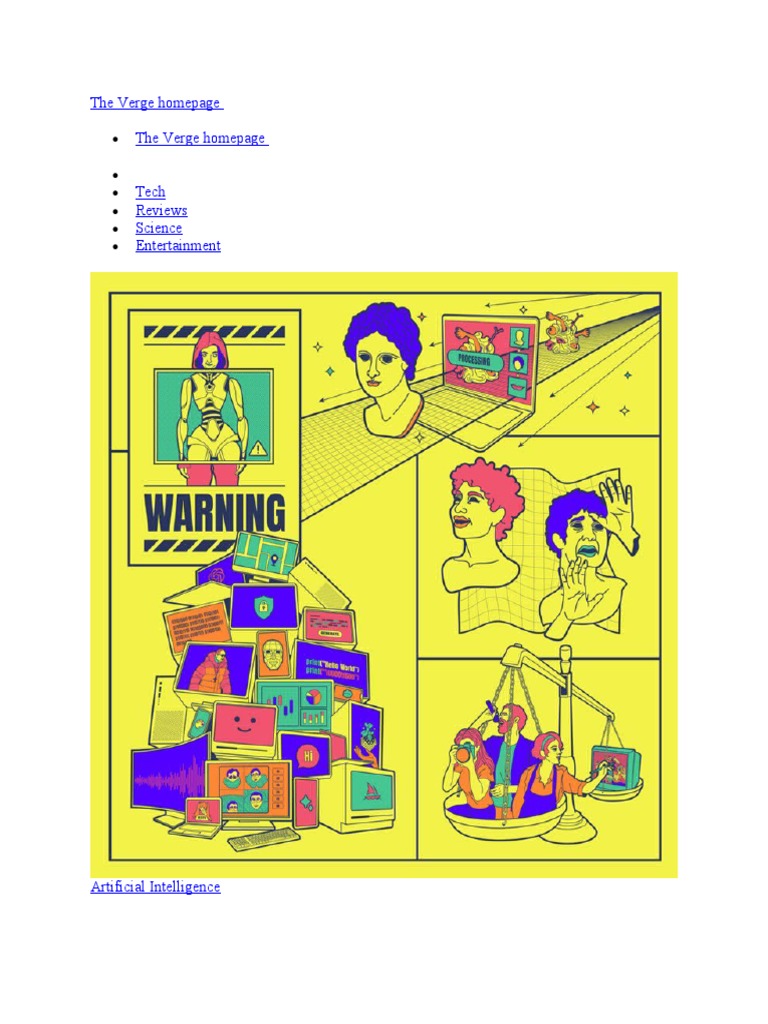 Hope Fear and AI by Jacob Kastrenakes and James Vincent | PDF ...