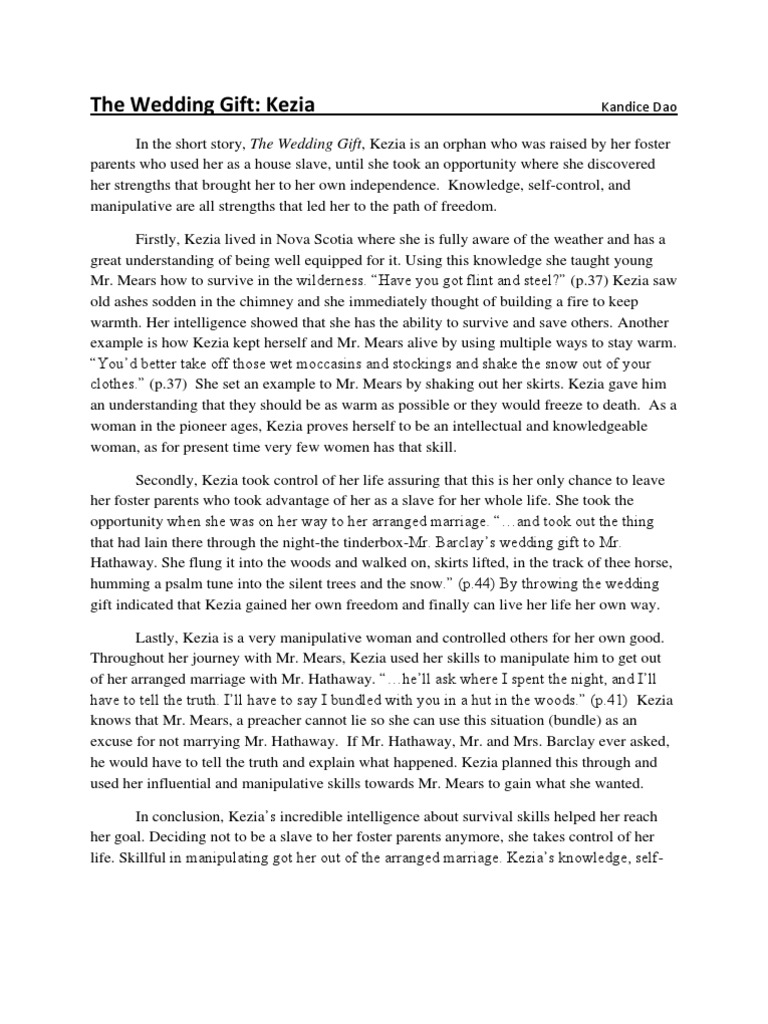 The Wedding Gift | PDF