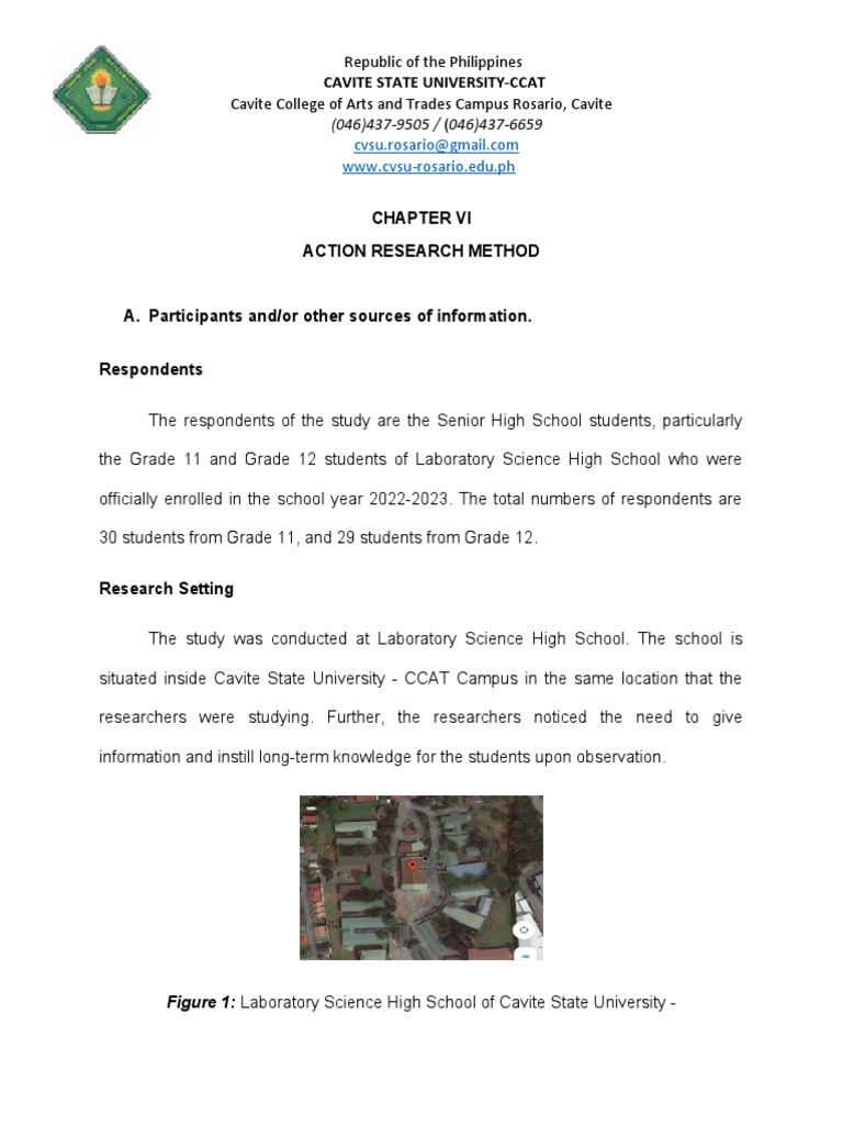 CHAPTER VI Action Research | PDF | Qualitative Research | Scientific Method