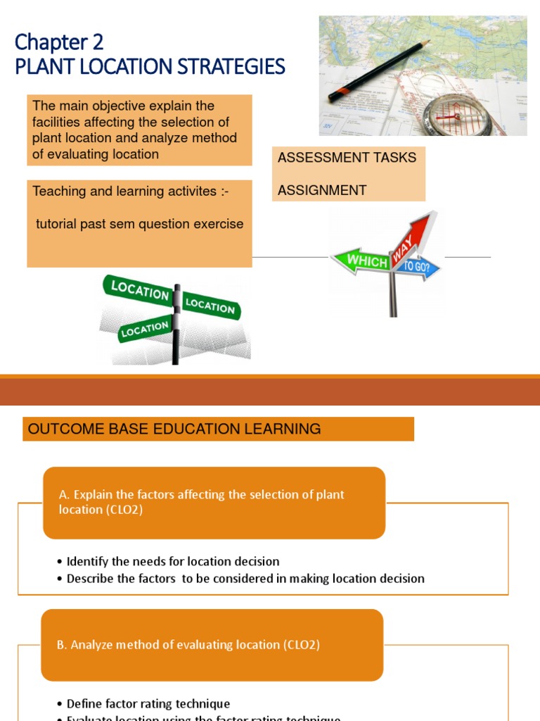 Chapter 2 Plant Location | PDF | Labour Economics | Long Run And Short Run