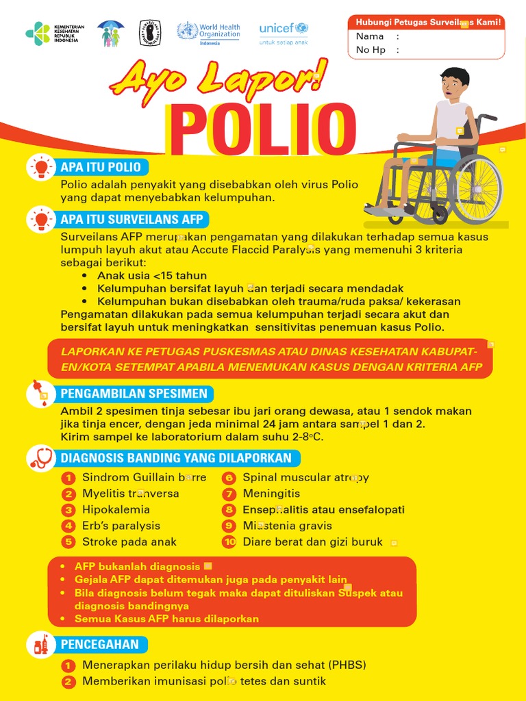 Afp Polio Poster | PDF