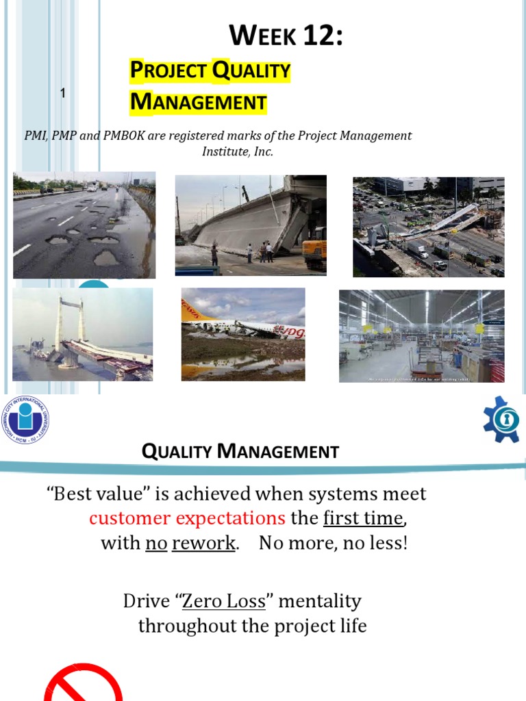 Week 12 - Project Quality Management | PDF | Project Management | Audit