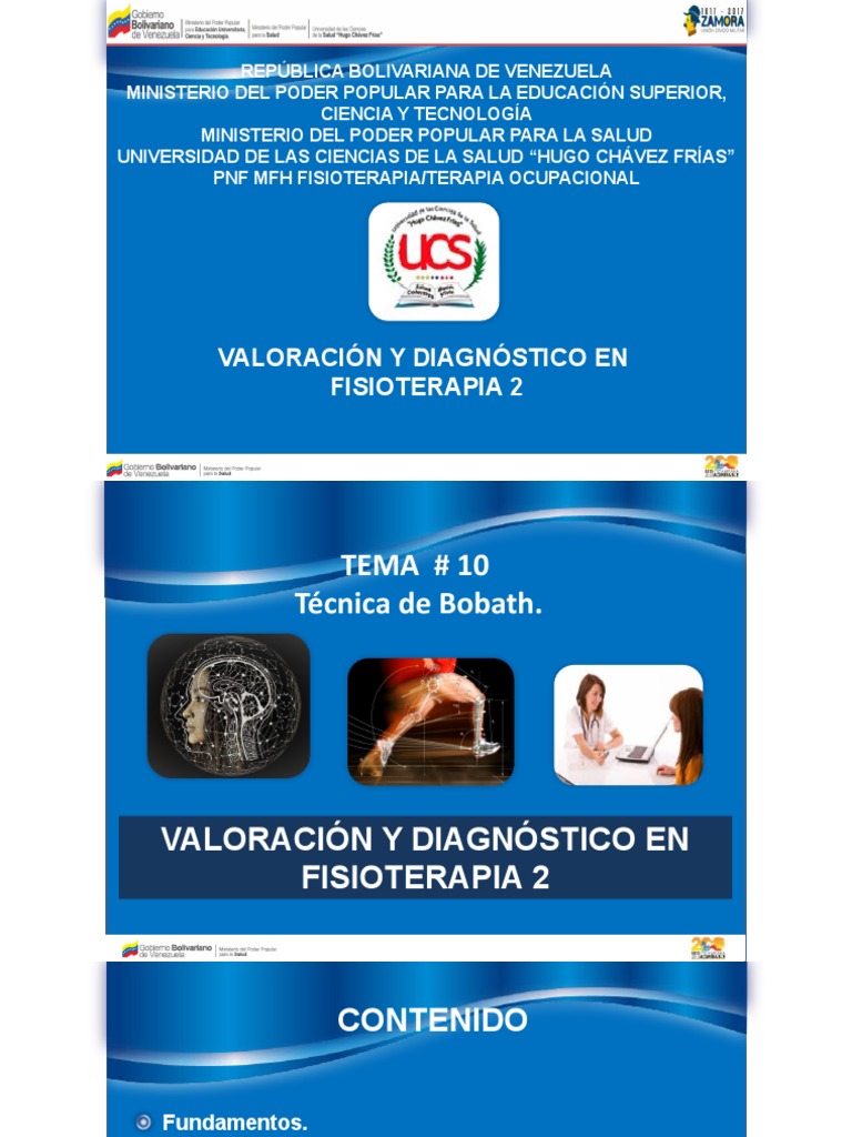 TEMA # 10 Técnica de Bobath. | PDF | Enfermedades y trastornos humanos | Medicina CLINICA