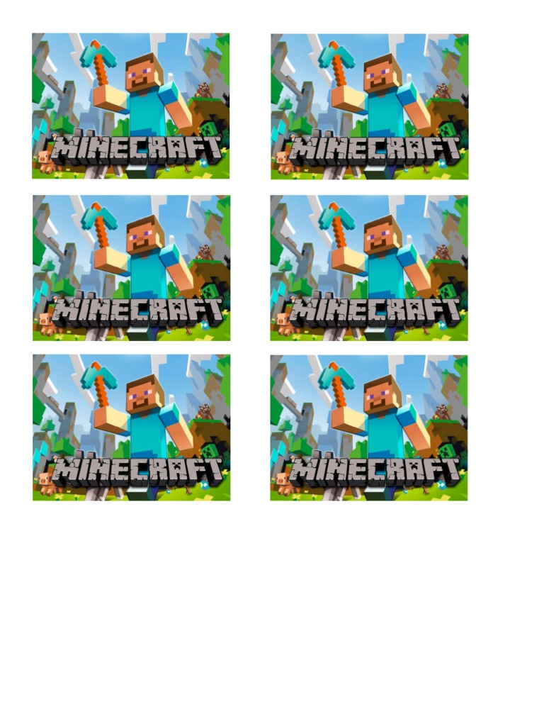 Minecraft Cards | PDF