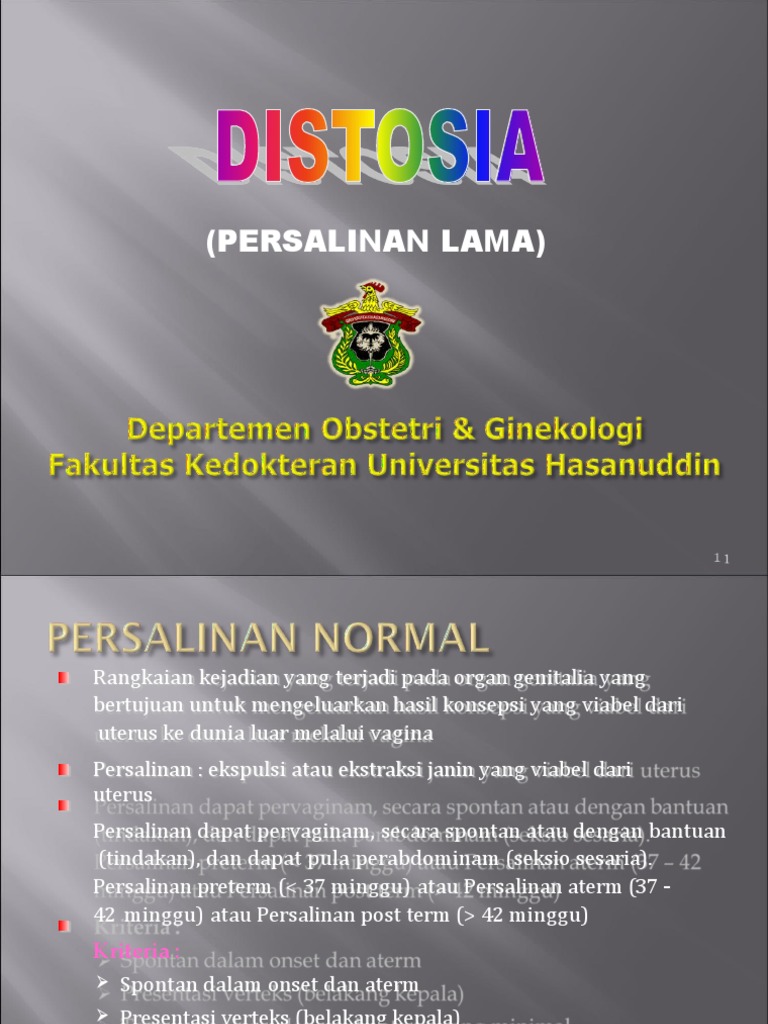 DISTOSIA | PDF