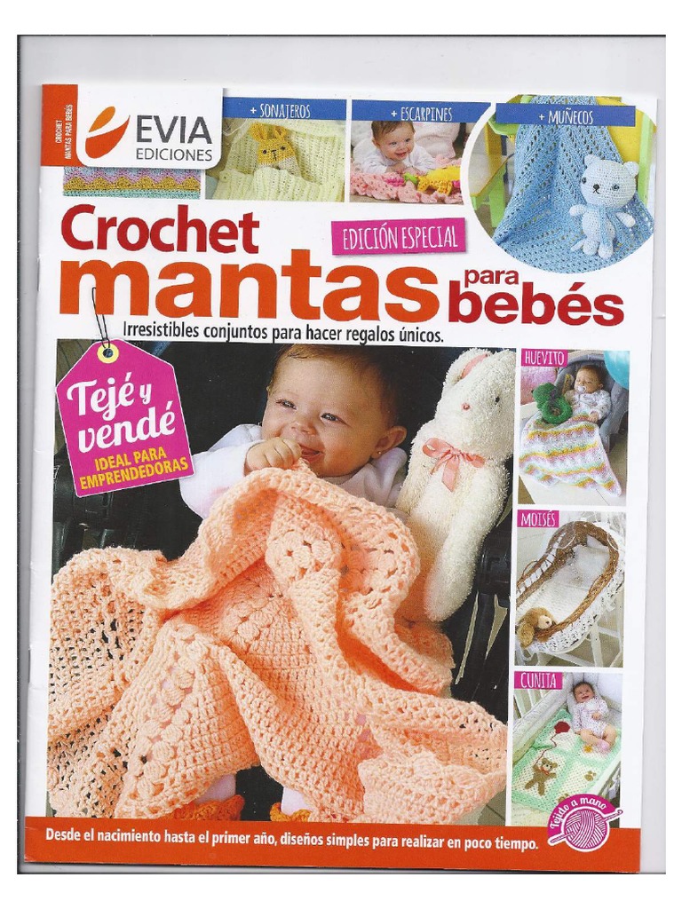 Crochet Mantas Bebe Evia | PDF