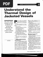 Jacketed Vessel Design | PDF | Steam | Heat Transfer