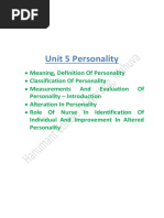 Chart - Comparison of Personality Theories | PDF | Personality Psychology | Id